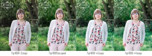 Kodak Portra and Fuji 400H comparisons and exposure tests | Canadian ...